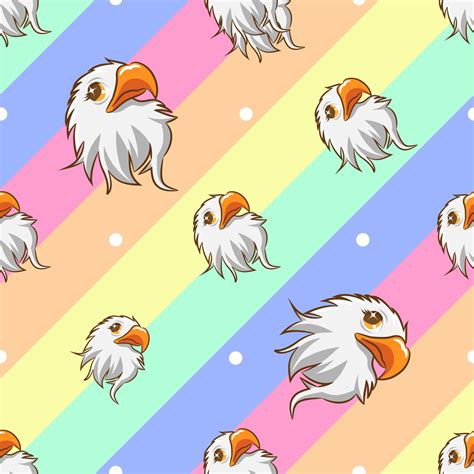 Eagle Pattern Background Seamless 20433802 Vector Art At Vecteezy