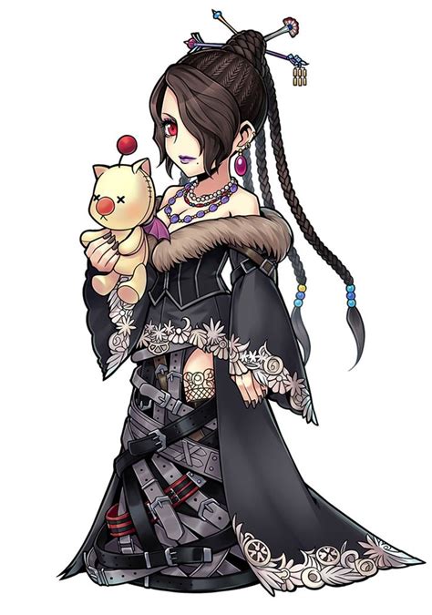 Lulu Character Art From Dissidia Final Fantasy Opera Omnia Art