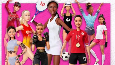 Barbie Mattel Dévoile Des Poupées à Leffigie De Venus Williams Estelle Mossely Et Dautres