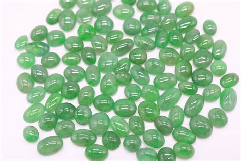 【未使用】レア 希少 良質 緑翡翠 ルース 約100ct まとめて カボションカット 天然本翡翠 天然石 ヒスイ 翡翠 ひすい 翡翠原石 宝石