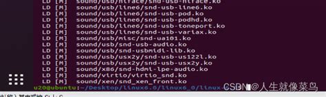《linux60内核 1 编译与测试》linux6内核编译 Csdn博客