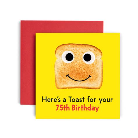 Buy Huxters 75th Birthday Card Funny Birthday Cards For Women And Men