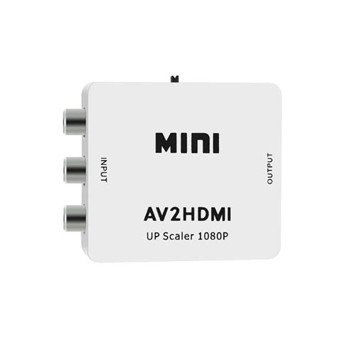 AV RCA CVBS To HDMI Adapter 1080P Video Converter Sri Lanka For HDTV Projector Set Top Box DVD