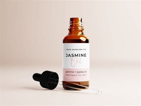 Editable Dropper Bottle Label Template Essential Oil Custom Etsy
