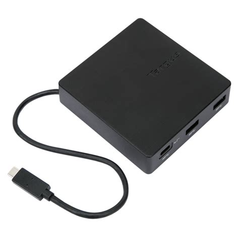 USB C Alt Mode Travel Dock W PD Black