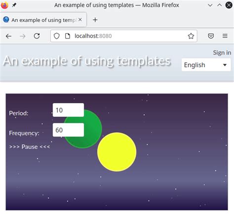 The First Example Of Using Templates In The Fcf Framework Has Been