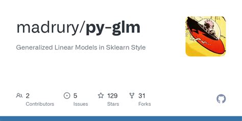 github madrury py glm generalized linear models in sklearn style