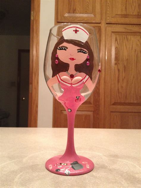 Nursing Wine Glass Wine Glass Glass Wine