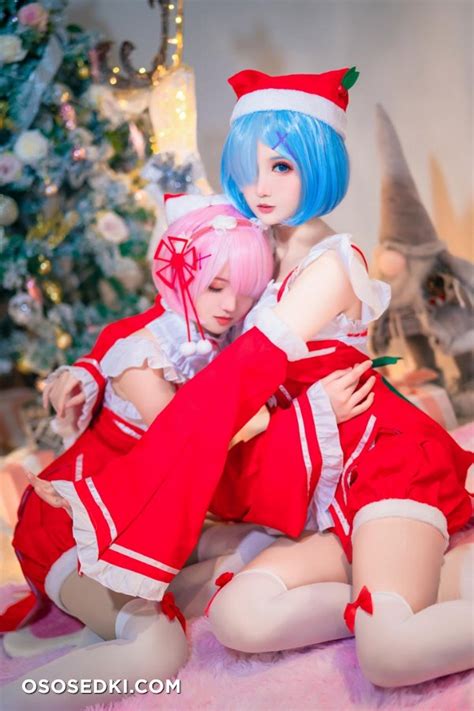 夏檸檸 RE從零開始的異世界生活COS拉姆雷姆COS正片 9 naked cosplay photos Onlyfans