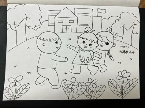 老鹰捉小鸡情景画简笔画简单笔画怎么画（汇总13张） 简笔画图片大全