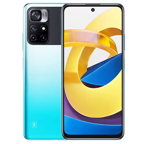 Global Version Poco M4 Pro 66 Inch Mediatek Dimensity 810 Cool Blue