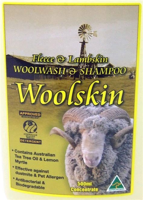Australian Sheepskin Shampoo And Wool Wash Woolskin Woolwash Skin