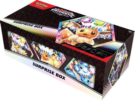 Pokemon Tcg Prismatic Evolutions Surprise Box Eclipse Games Pty Ltd