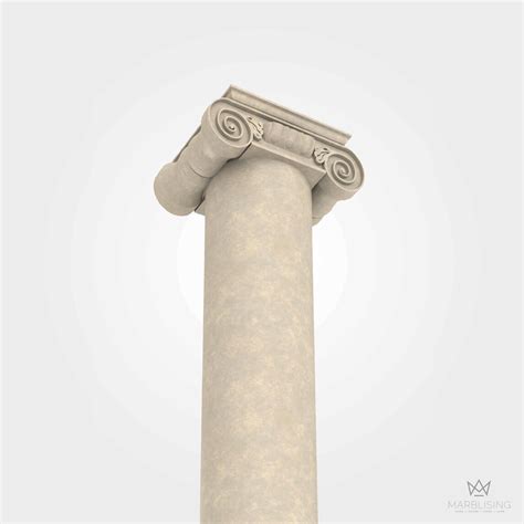 Marble Columns Classic Ionic Columns L Marblising