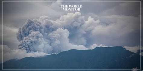 Indonesias Mount Marapi Volcano Erupts The World Monitor