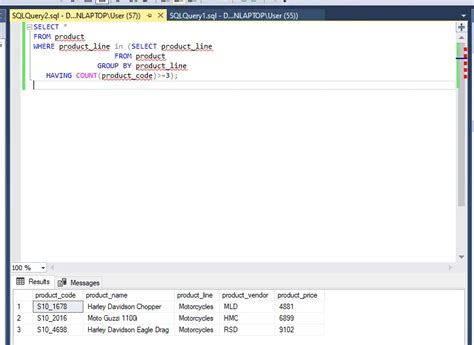 دستور COUNT در SQL Server مثال های کاربردی نیک آموز