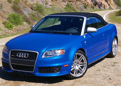 2008 Audi Rs4 Convertible Blue Classic Cars Today Online