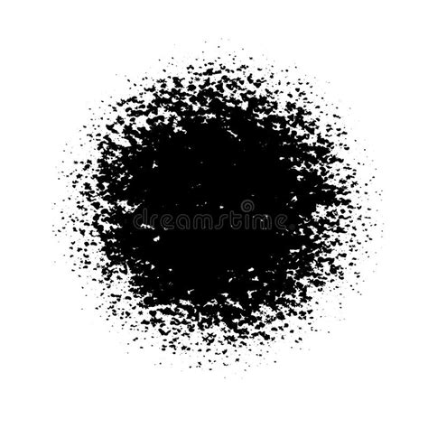 Circle Spray Gradient Pattern Grain Dot Round Frame Noise Texture