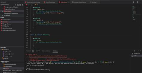 How To Change The Coderunner Class File Creation From Same Working