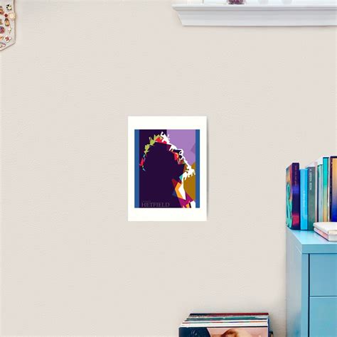 James Hetfield Metallica James Hetfield Pop Art Art Print For Sale By
