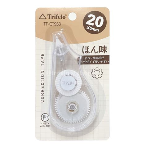 Jual Correction Tape Trifelo Transparan Tf Ct 953 Shopee Indonesia