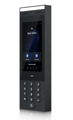 Unifi Access Intercom With Camera And Keypad Snappernet