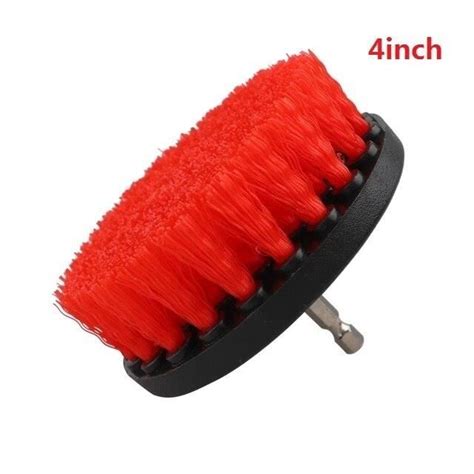 PRODUIT NETTOYAGE MULTI USAGE 4inch Outils électrique de Nettoyage avec Brosses à Récurer kit