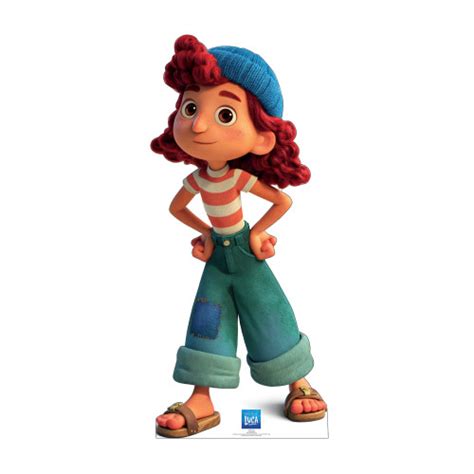 Giulia Disneypixar Luca Cardboard Cutout Free Shipping