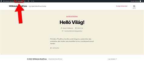 Sorkizárt Szöveg Készítése Wordpress Ben Webiskola