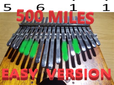 Mary Alex G Kalimba Tabs Letter Number Notes Tutorial KalimbaTabs Net