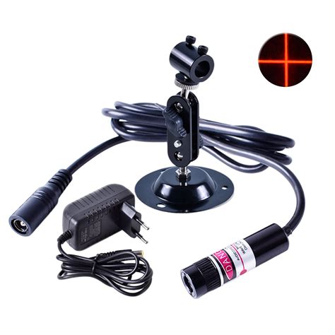 Set 1242 635nm 10mw Adjustable Cross Laser Red Light Locator Red