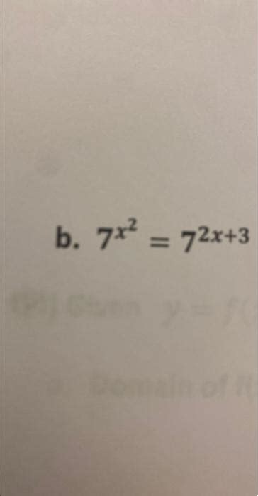 Solved 7x2=72x+3 | Chegg.com