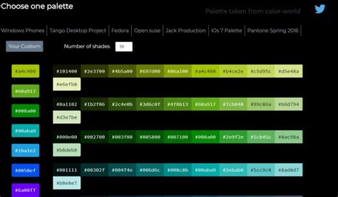 16 javascript color palette design examples onaircode
