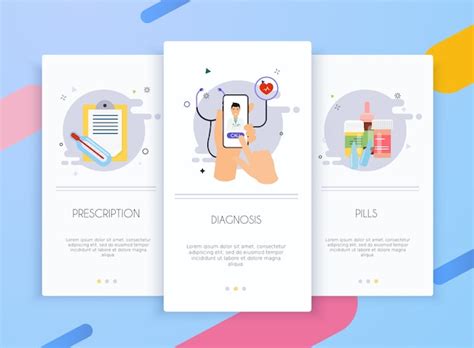 Premium Vector Onboarding Screens User Interface Kit For Mobile App