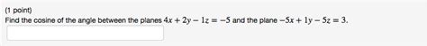 Solved Point Determine Whether The Lines And Intersect Chegg