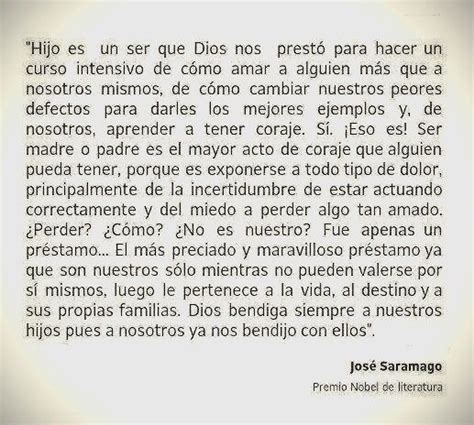 José Saramago Definición de hijo Frases