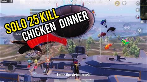 SOLO 25 KILL CHICKEN DINNER Viral SM Suro Mortal Scout