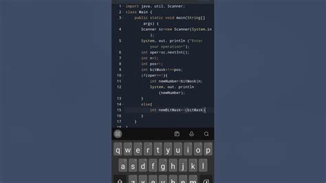 Update Bit In Java 😍😍code Java Code Youtube