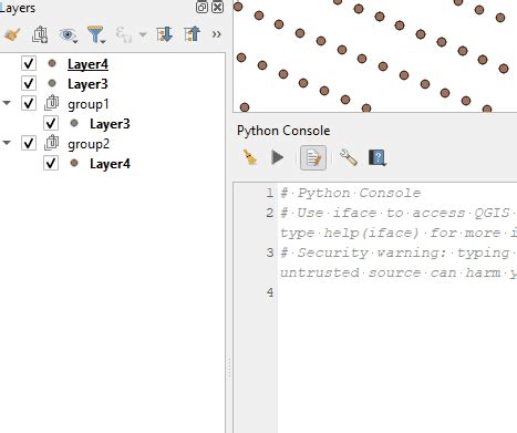 Qgis Creating Event In Pyqgis That Notices That Group Of Layers Is Selected Geographic