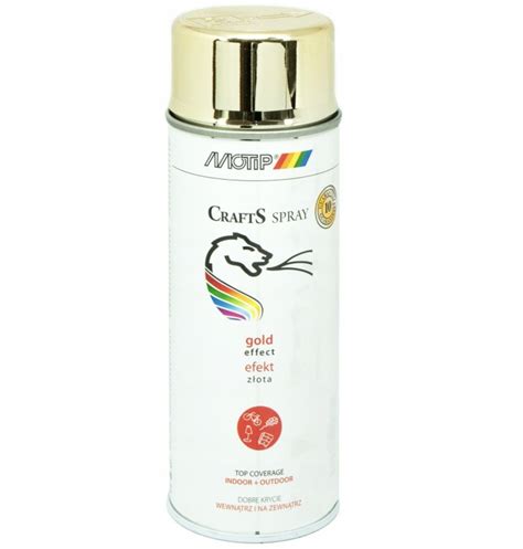 Lakier CRAFTS spray 400ml z efektem złota 12817514076 oficjalne