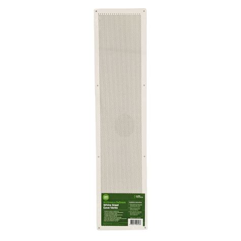 Alpine Ventilation 400 X 200mm Eave Vent White Twin Pack Lumera