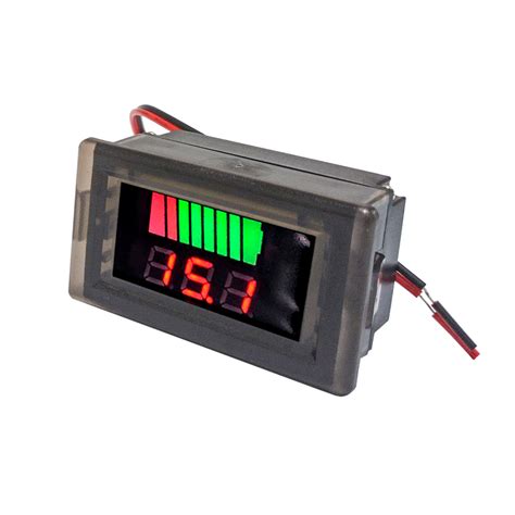 Waterproof Digital Battery Capacity Meter Tester 12v 60v Lithium