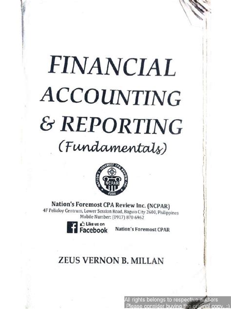 Financial Accounting And Reporting Fundamentals 2nd Edition Zeus