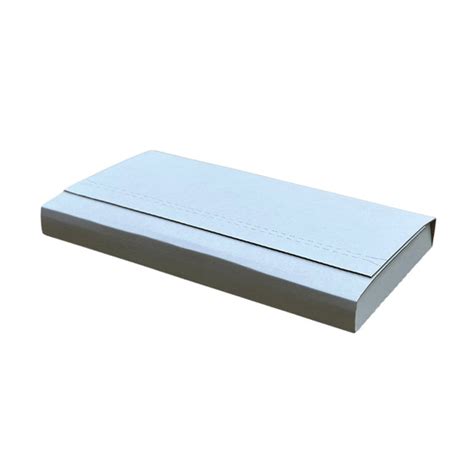 Plain Expandable Box Bx8 White 10 Pack Plain Packaging
