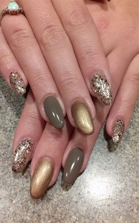 Fall Nail Art Nails Nail Designs Glitter Fall Nail Art