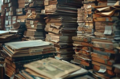 Old Documents And Folders Ready For Shredding In Munich Premium Ai