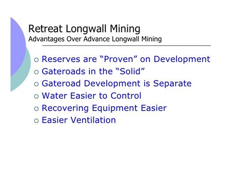 Longwall Mining