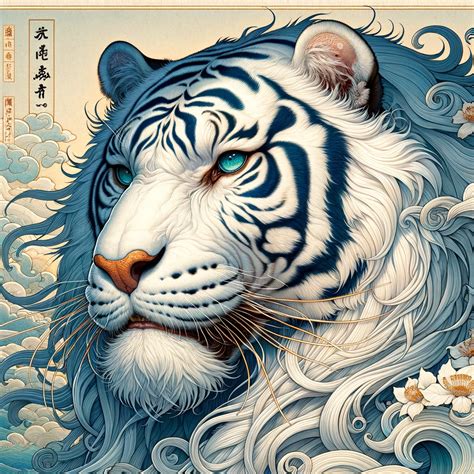 02 한국의 사신 중 백호 이미지