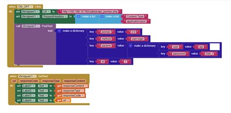Zabbix API Does Not Connect MIT App Inventor Help MIT App Inventor Community