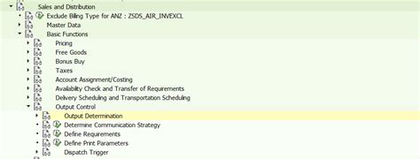 Efficient Output Determination In Sap